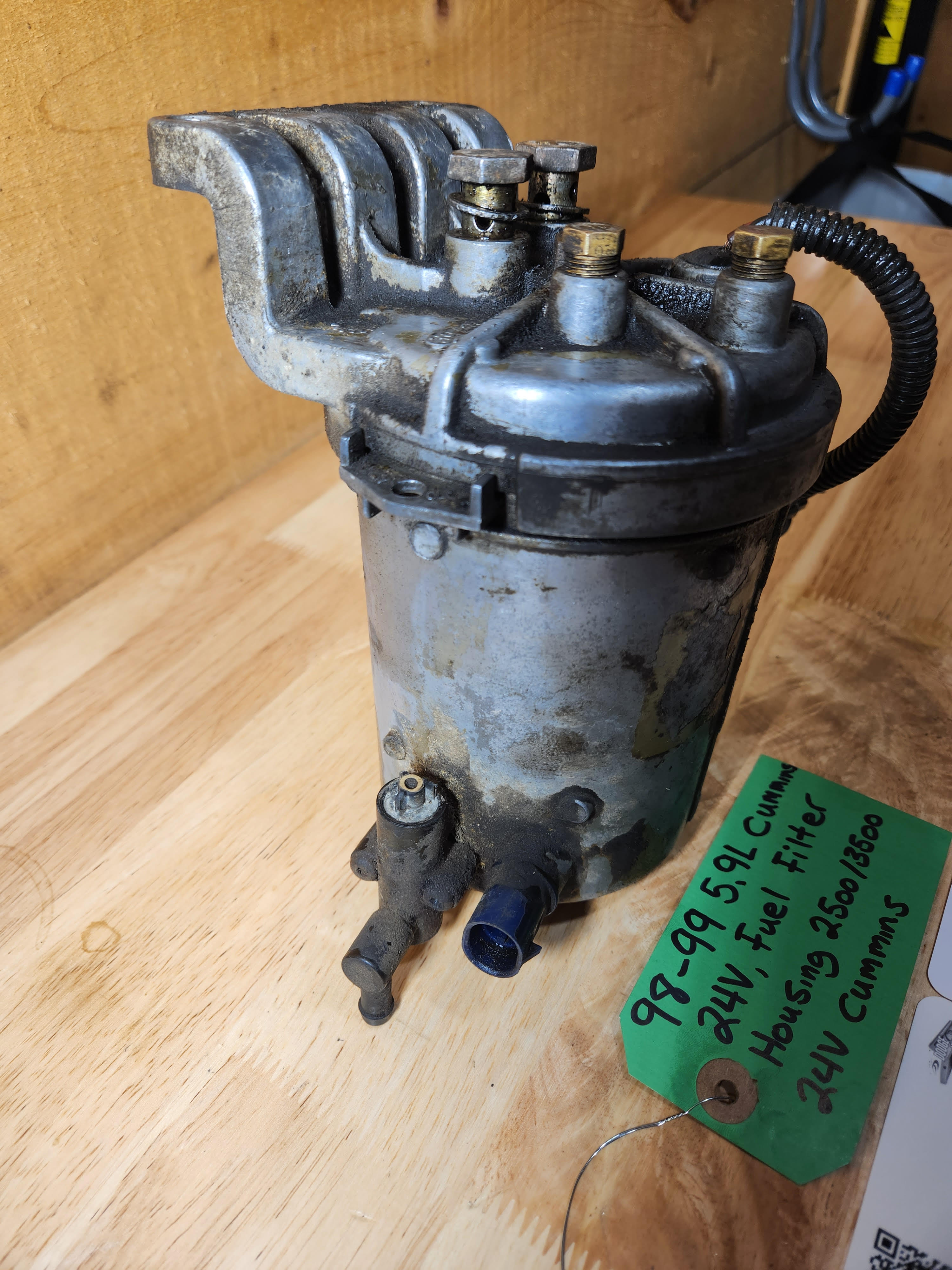 1998.5-1999 Dodge Ram 2500/3500 5.9L 24V Cummins Fuel Filter Housing