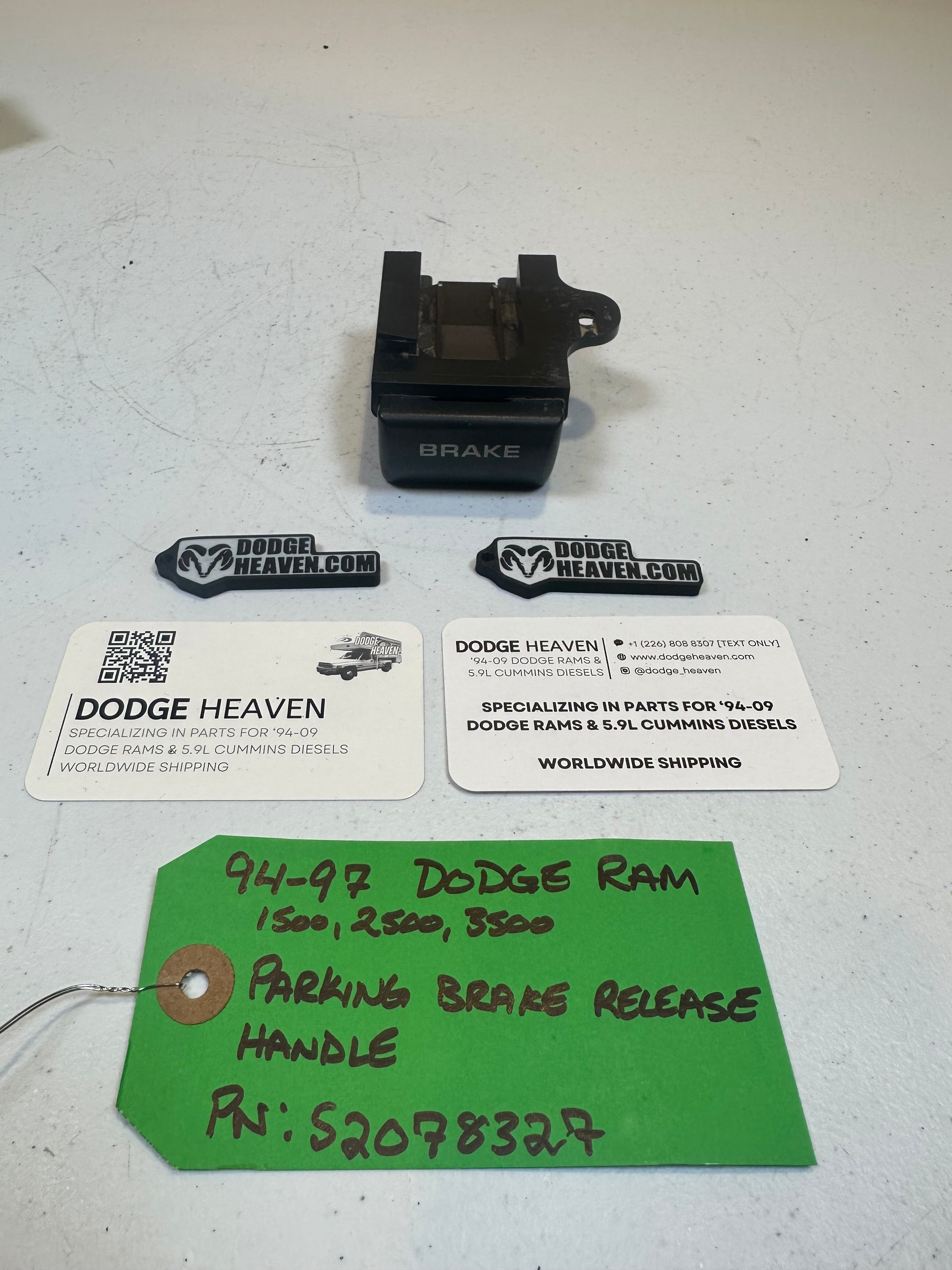 1994-1997 Dodge Ram Emergency Brake Release Handle (OEM)