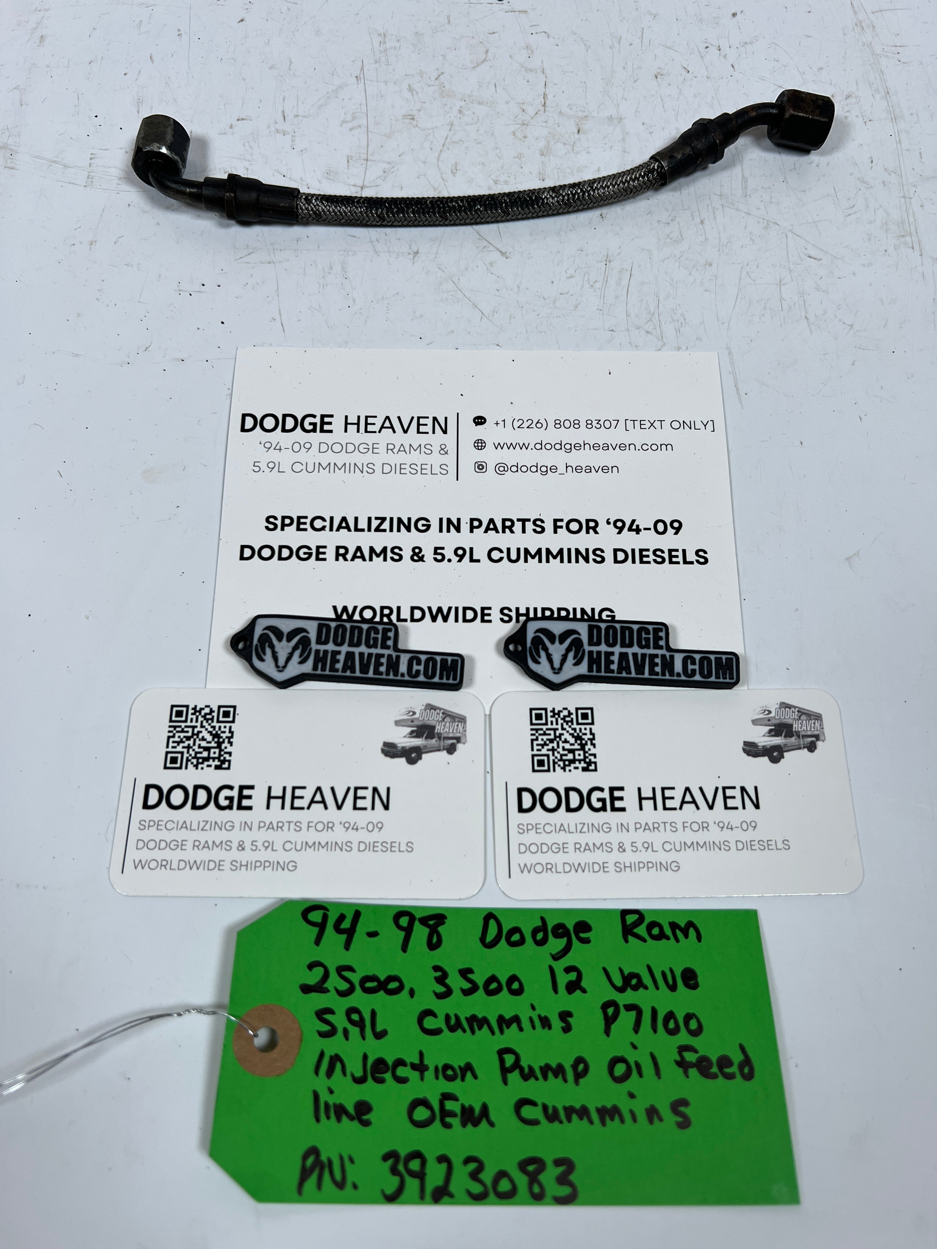 1994-1998 Dodge Ram 12 Valve 5.9L Cummins P7100 Injection Pump Oil Fee