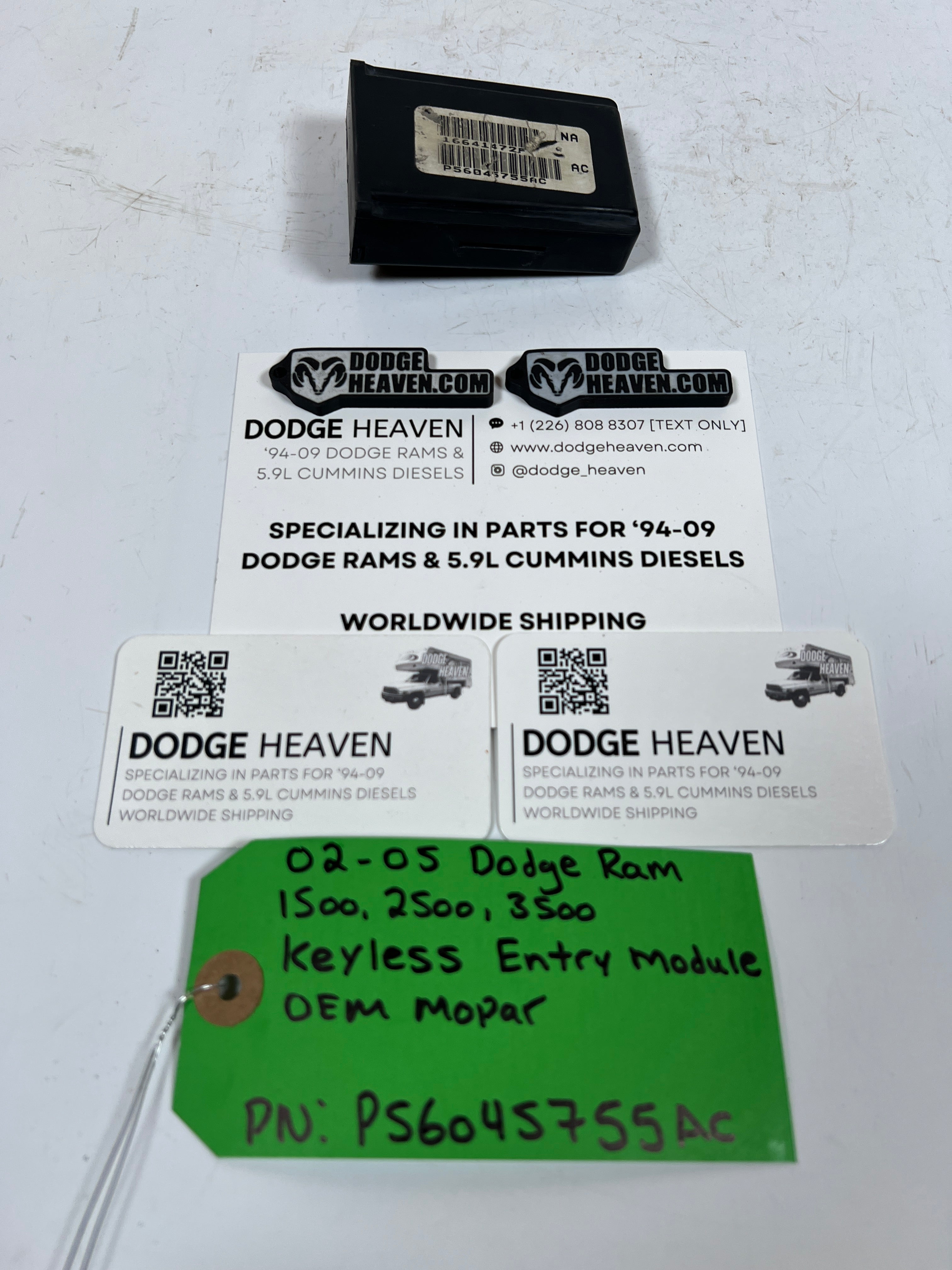 2002-2005 Dodge Ram 1500-3500 Keyless Entry Receiver Module